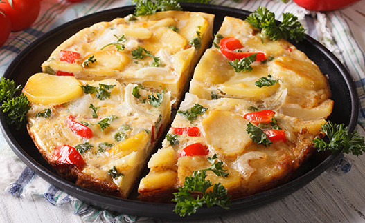 Spain omelet store